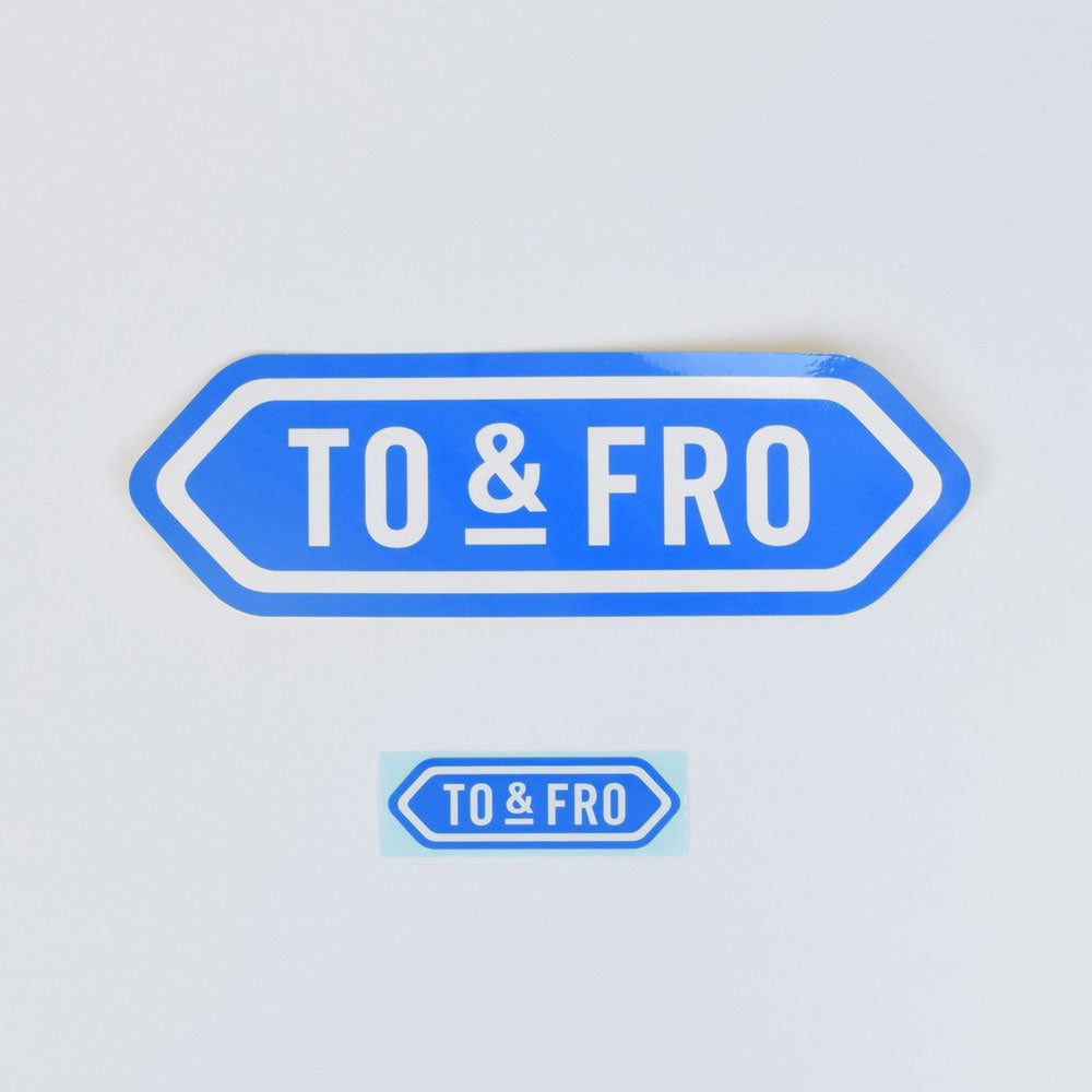 TO&FRO STICKER ステッカー – TO&FRO 軽さをもってでかけよう。